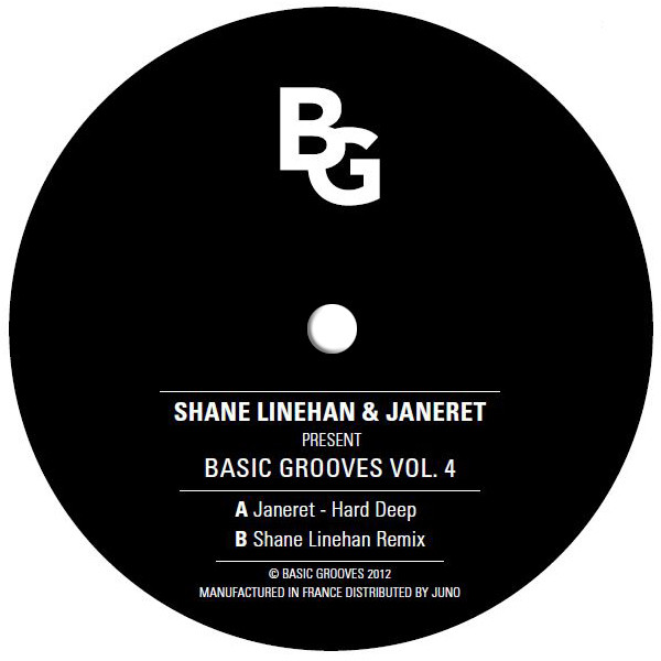 Shane Linehan & Janeret – Basic Grooves Vol. 4 – AVG RECORD STORE