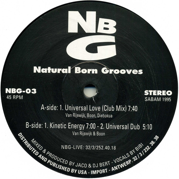 Natural Born Grooves – Universal Love – AVG RECORD STORE