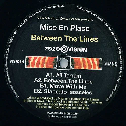 Mazi & Nathan Larsen Presents Mise En Place – Between The Lines – 2020 ...