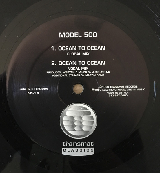 Model 500 – Ocean To Ocean – Transmat – AVG RECORD STORE