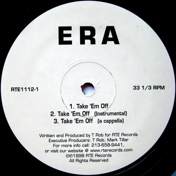 Era – Take ‘Em Off – RTE Records – AVG RECORD STORE